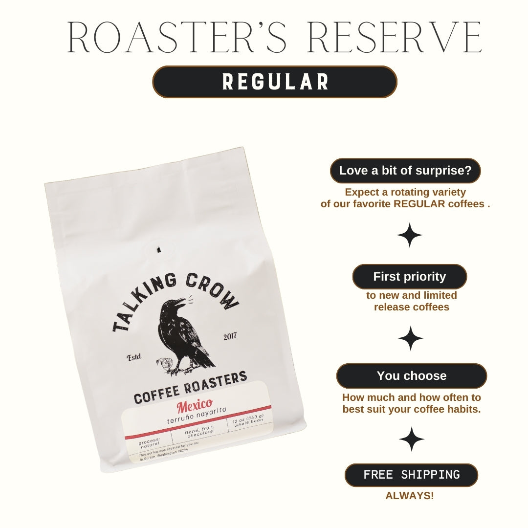 Roaster's Reserve – Talking Crow Coffee Roasters, LLC